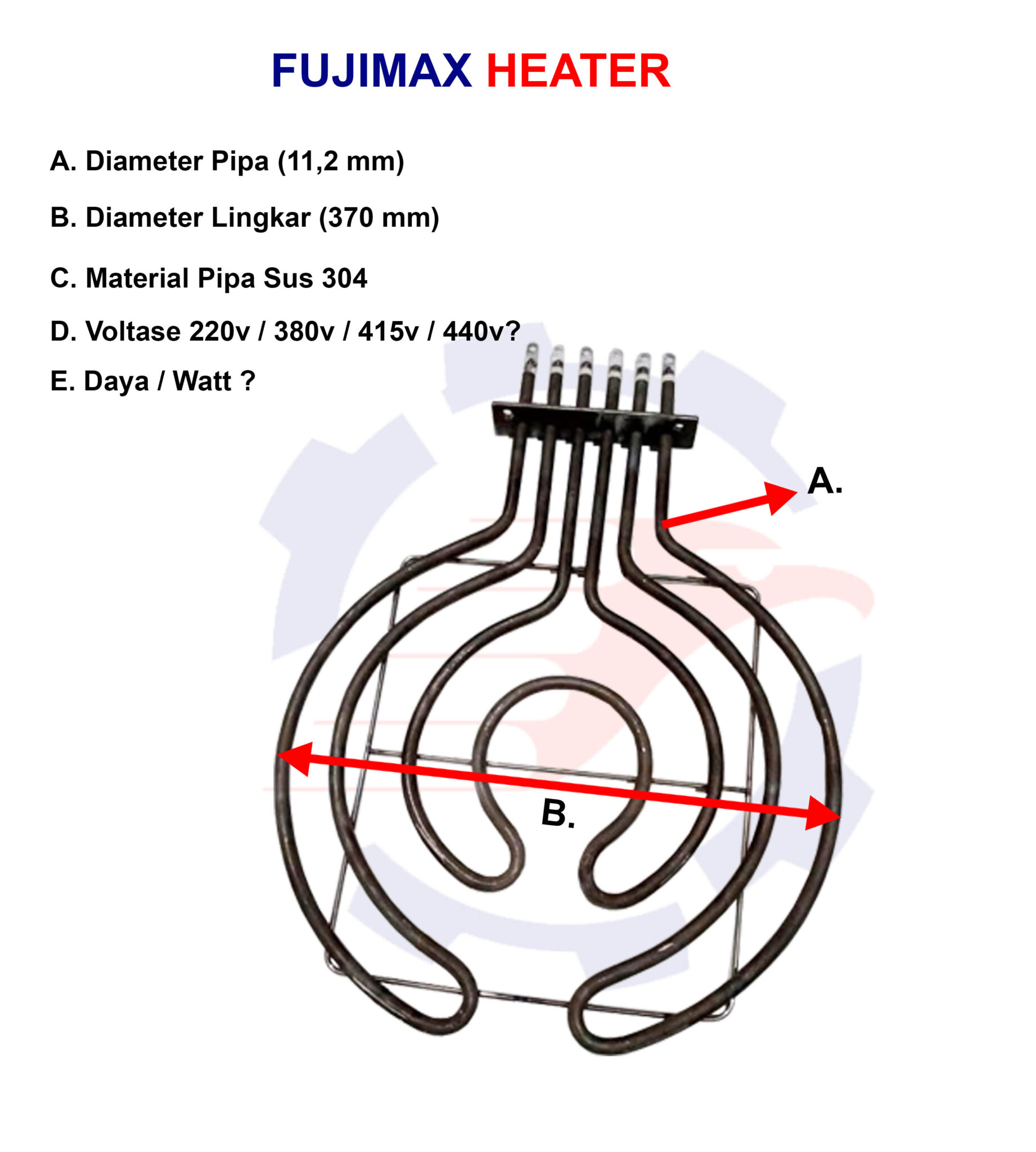 Fujimax Heater - RAJAWALI HEATER
